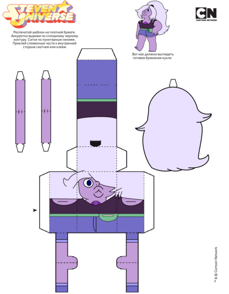 Descargar plantillas de papercraft de tu series animadas favoritas